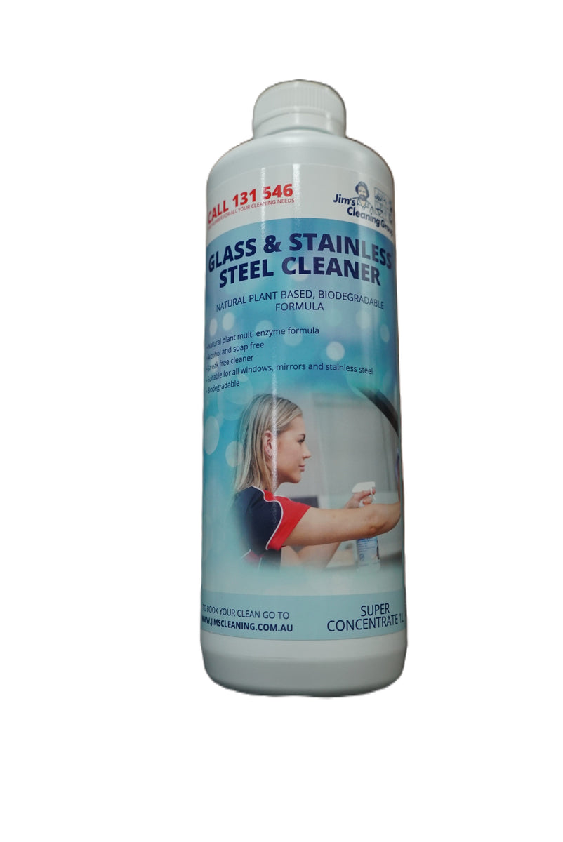 Glass and Stainless Steel cleaner - 1Ltr Super Concentrate – The ...