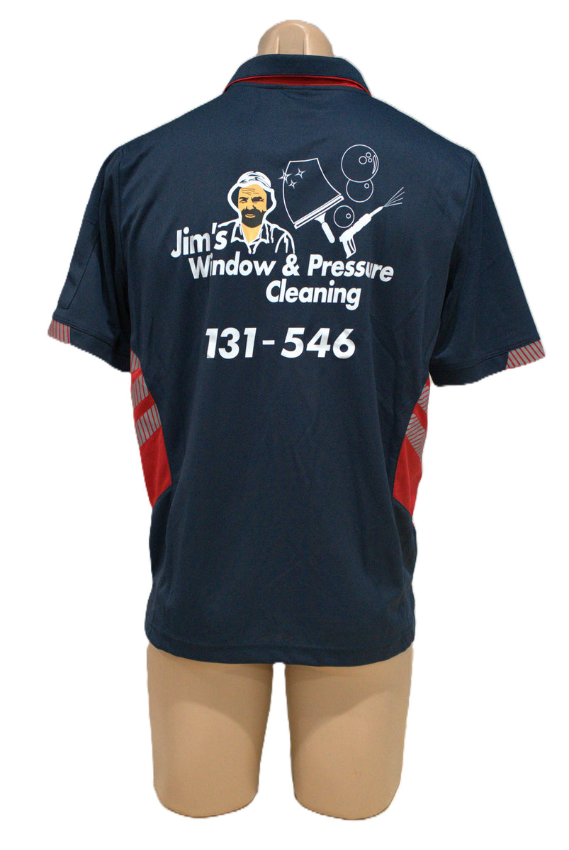 Men's Window +Pressure Polo – The Cleaners Choice